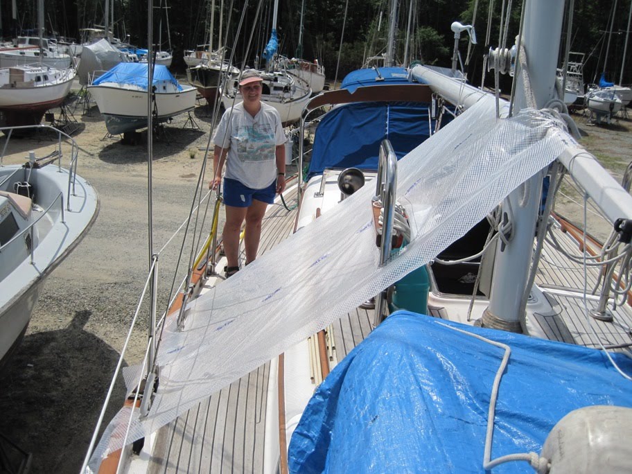 Teaksouls Blog: Making a Boat Cover: Step 1. Making a Pattern