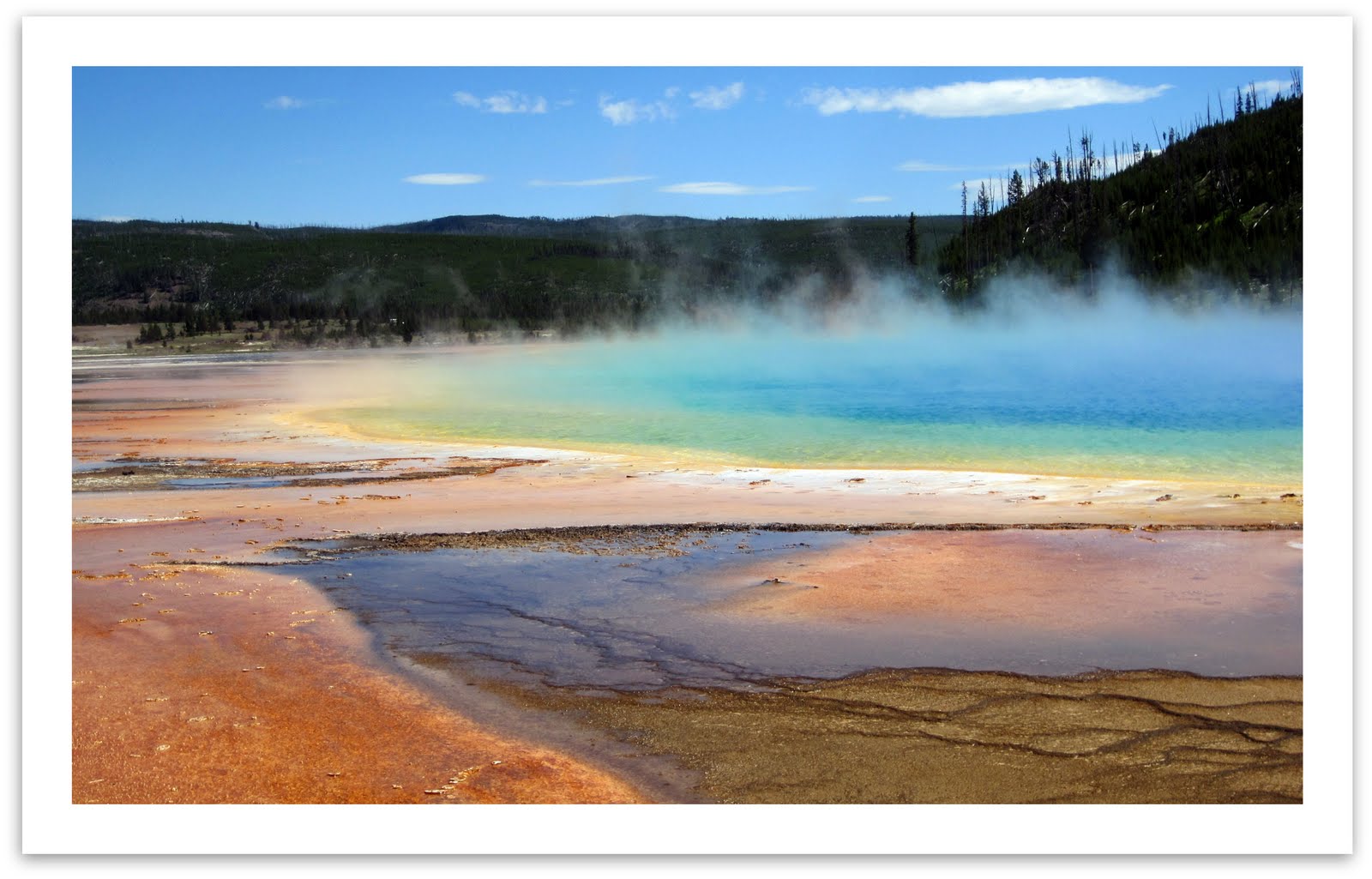 Sense and Simplicity: Friday Photos - The Colours of Yellowstone