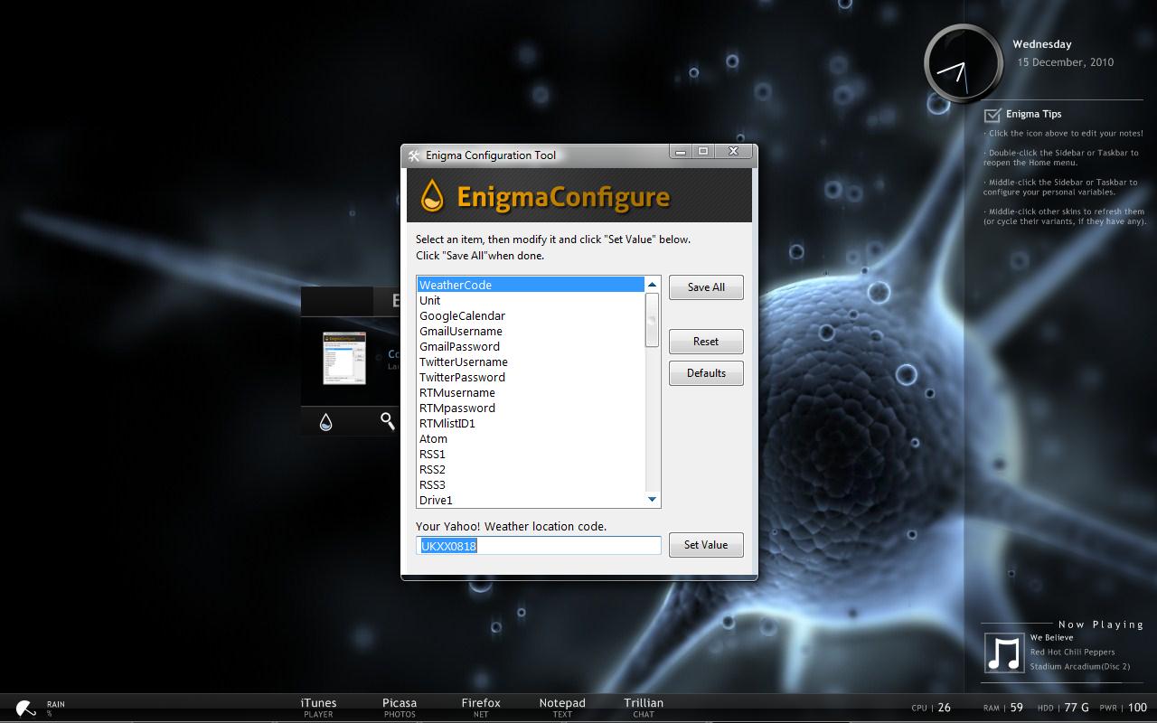 Wallpapers and other Cool Stuff!: Rainmeter Tutorial