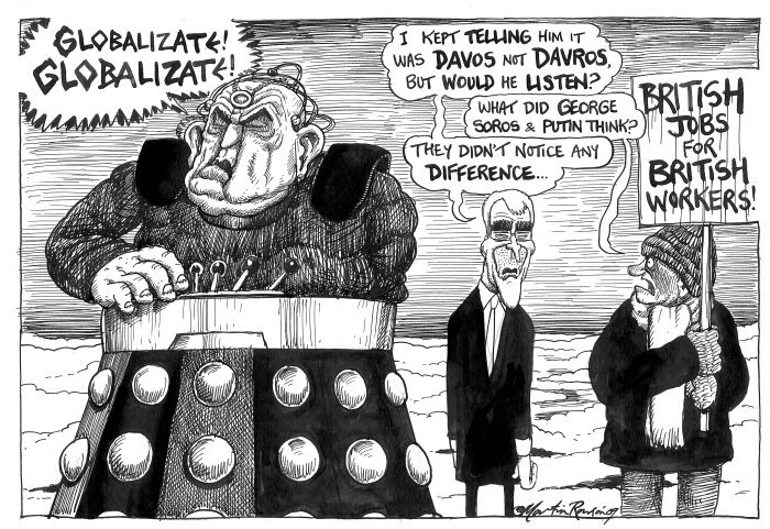 Tribune Political Cartoons: Martin Rowson on the effects of globalisation