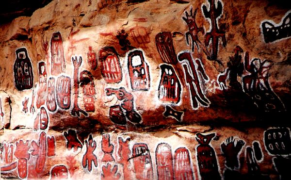 Arte Visual en el Perú: Pinturas rupestres