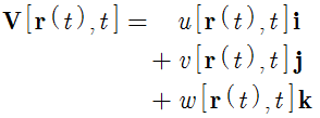 Please Make A Note: 1. The Material Derivative in Cartesian Coordinates