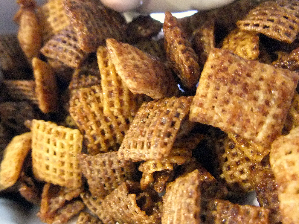 Aunt Peg's Recipe Box: Pumpkin Spiced Chex Party Mix!