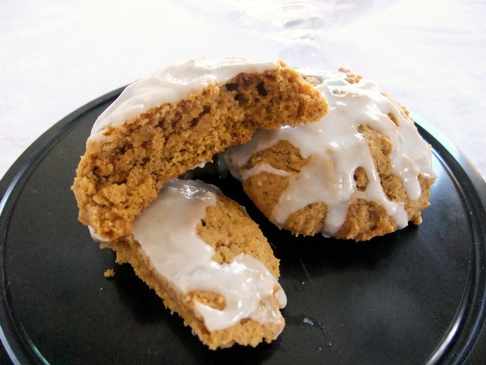 Aunt Peg's Recipe Box: Alaska- Iced Pumpkin Cookies