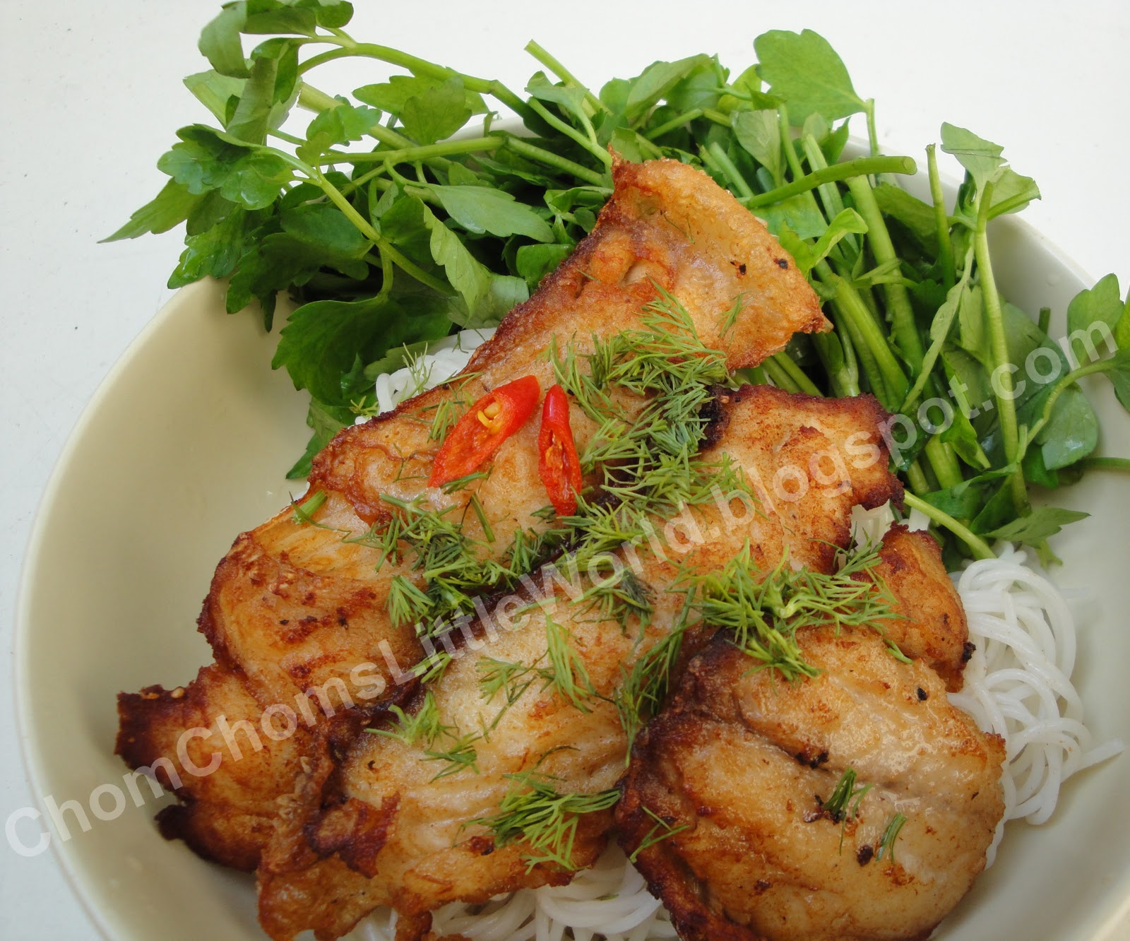 My Little World: Bún cá rau cần