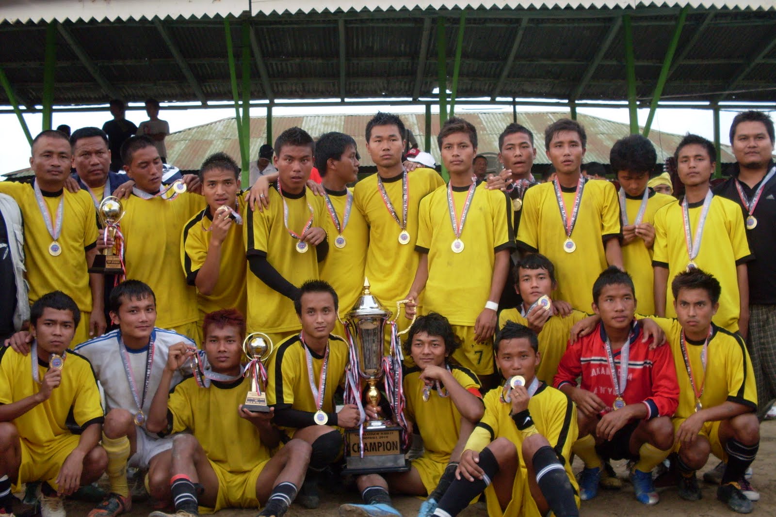 Chanmarians: YMA Platinum Jubilee Football Tournament-ah Armed veng ...