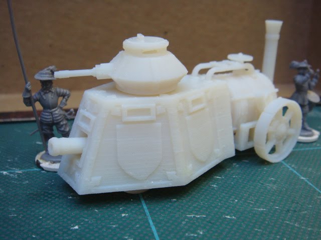 plastic general: steam tank arrived