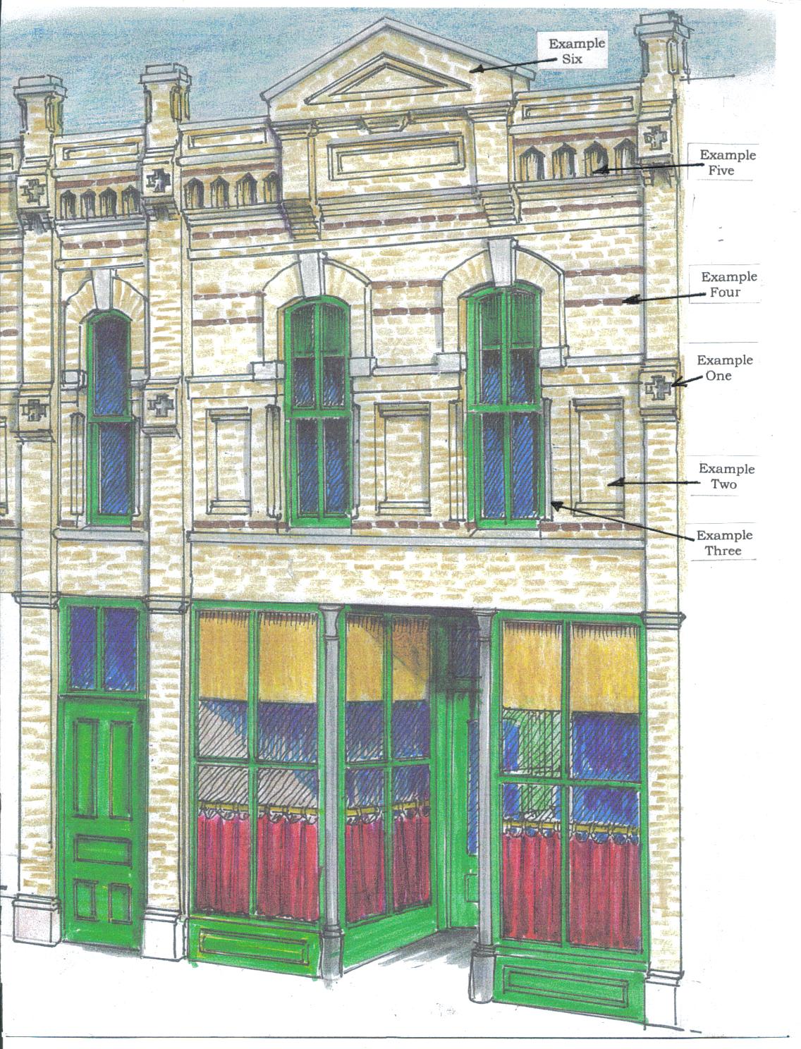 William Waters Oshkosh Architect: Intricate brick work