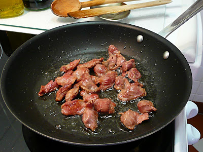 Living the life in Saint-Aignan: Gizzards in your salad