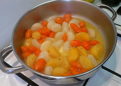 Living the life in Saint-Aignan: “Turned” vegetables