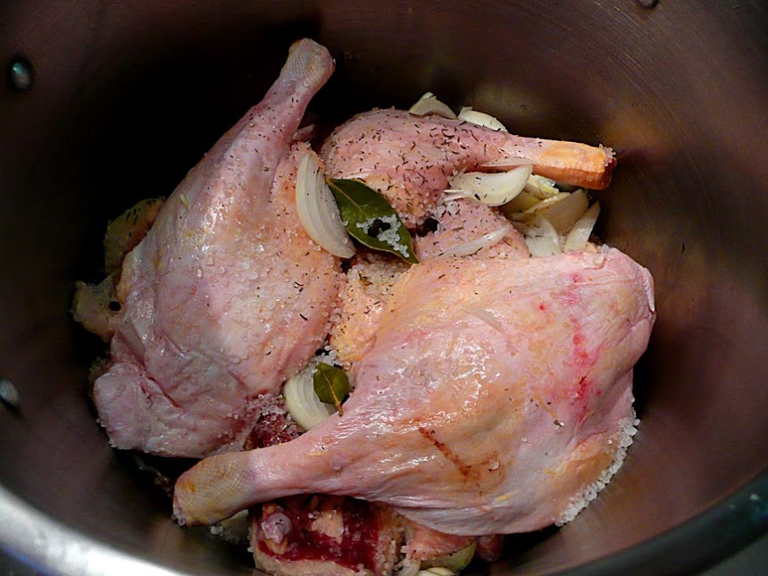 Living the life in Saint-Aignan: Duck confit — the brining