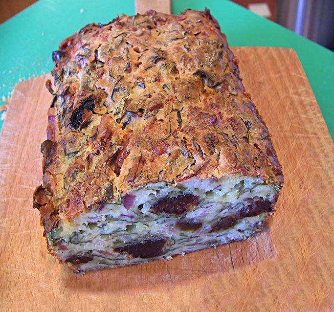 Living the life in Saint-Aignan: Pounti, a savory cake from Auvergne