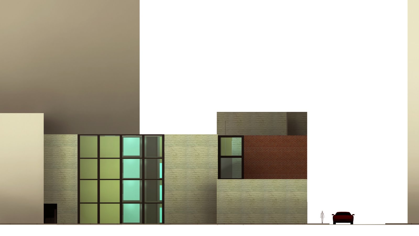 Mr. Rodriguez Theoretical Design: Elevations