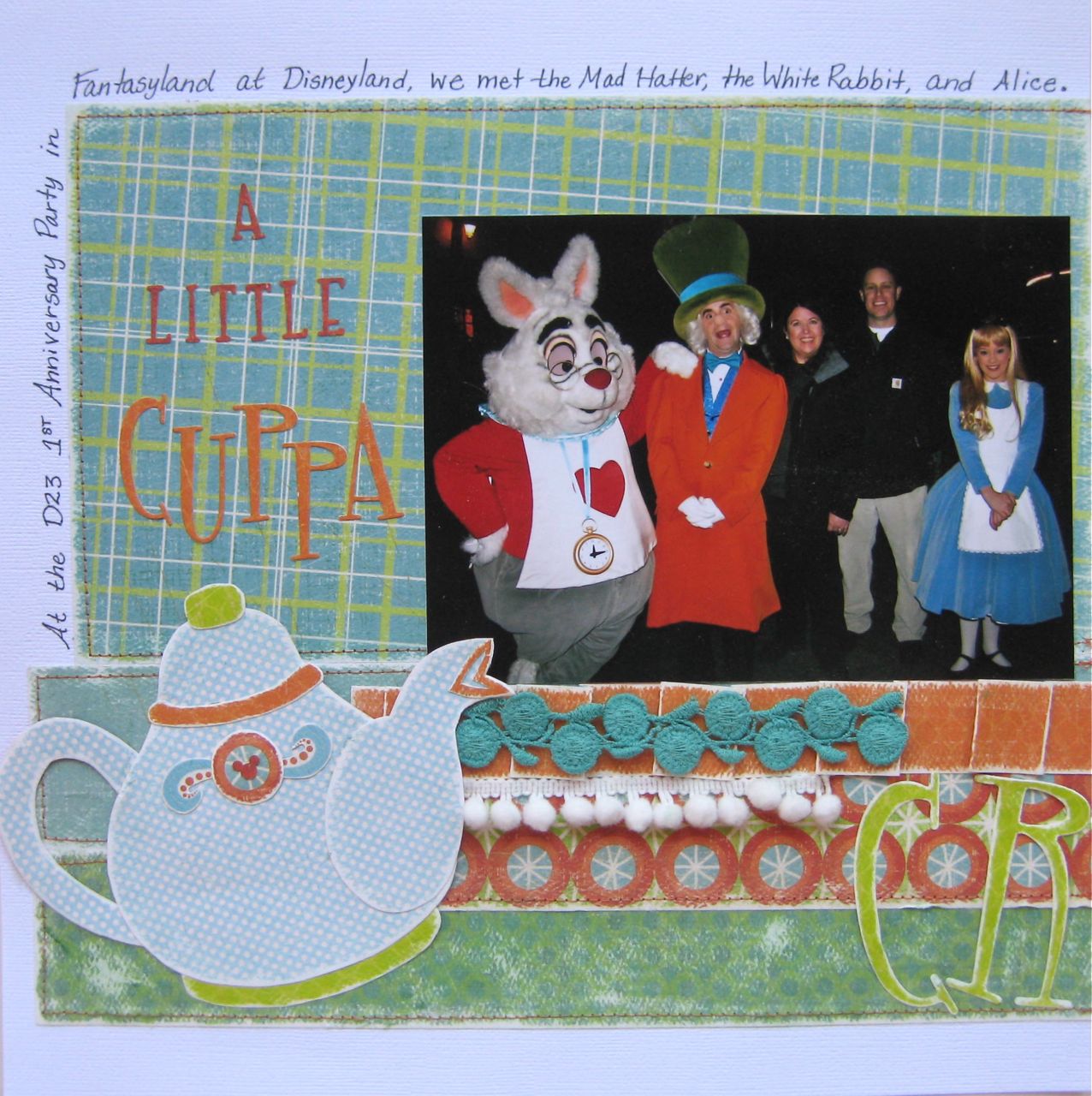 Plays Well With Paper: A Little Cuppa Crazy