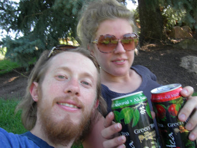 ZOMBIE ROBOT FROSTING: Xing Tea (energy drink)