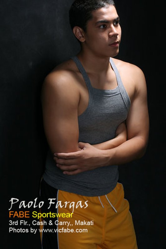 Man Central: Paolo Fargas- Vic Fabe's Sportswear Model