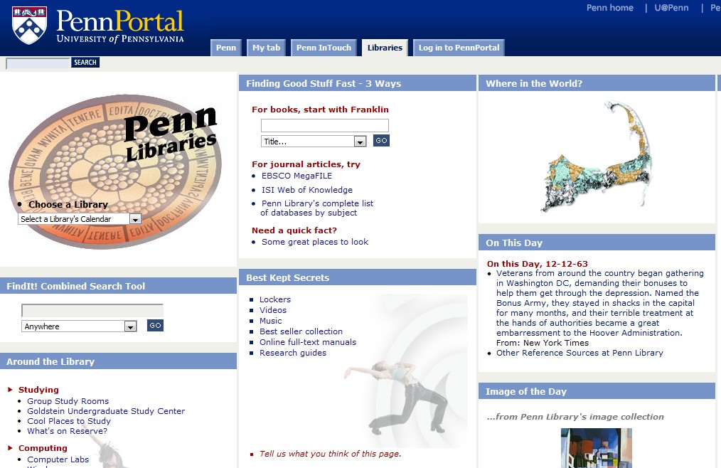 Aaron Tay's Musings about librarianship : Customizable library portal pages