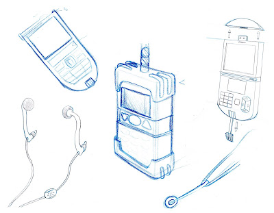 I.M.E Art and Design: Cell Phone Sketches