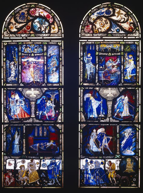 Kim Tully: Harry Clarke Stained Glass Window.