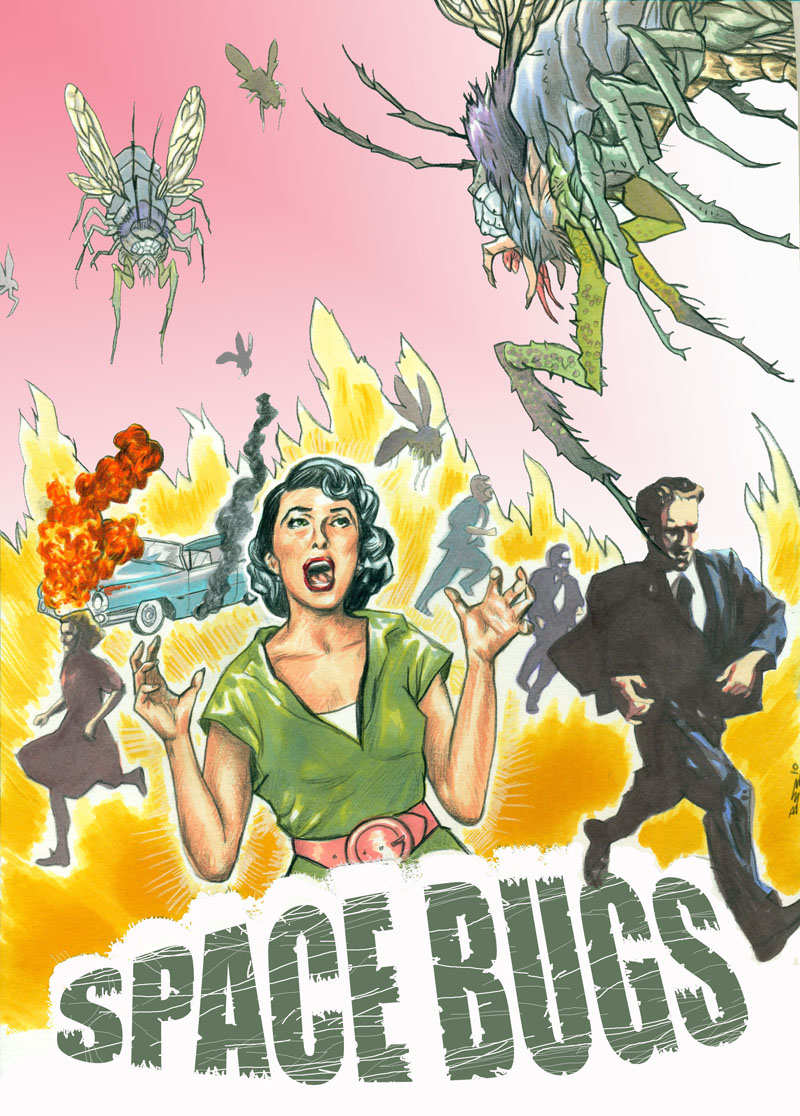 Atomic Robot News: Don't Loose Your Head Over The SPACE BUGS Infestation