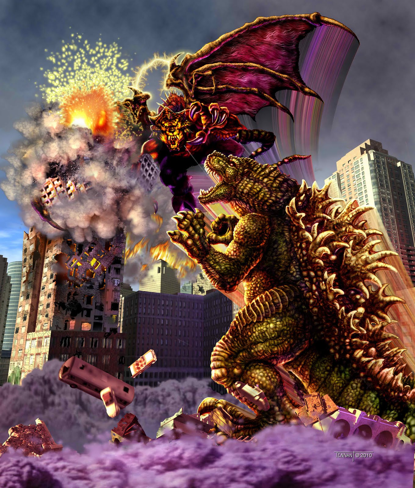 Godzilla 1994 Gryphon