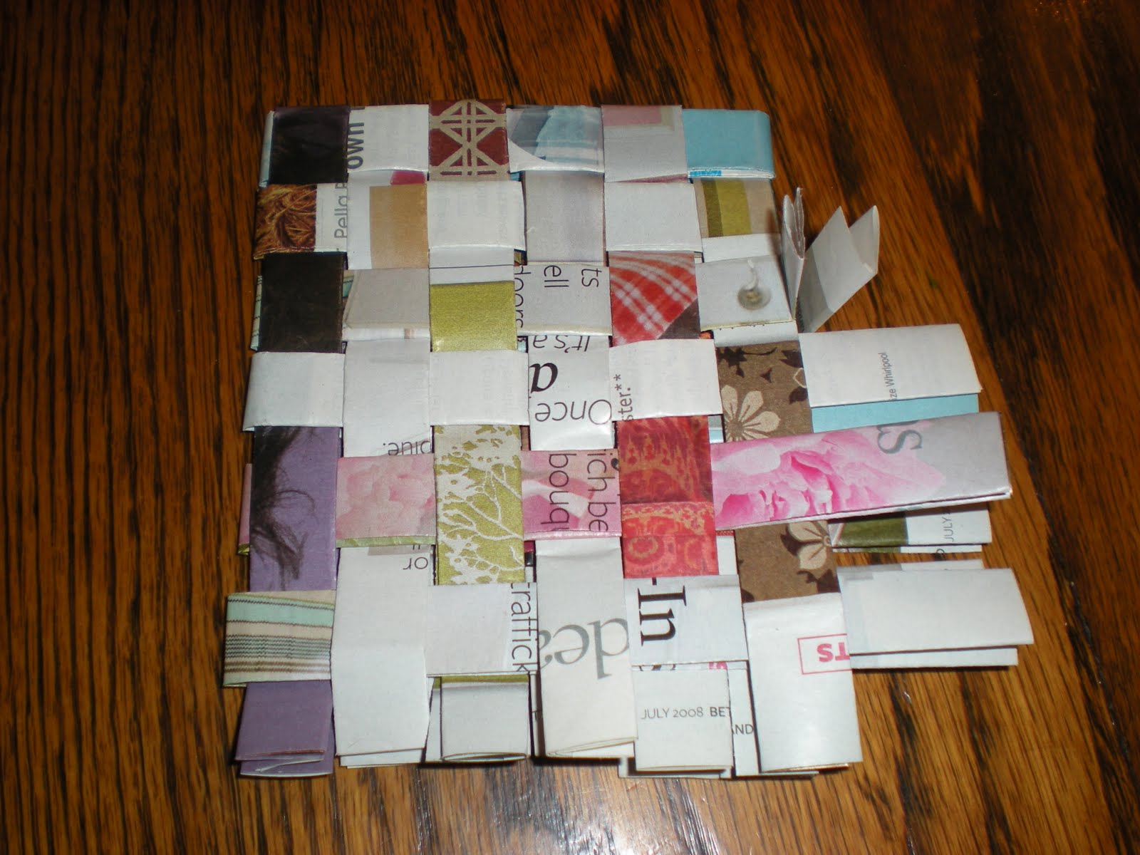 Fun As You Make It: Today's Inspiration II: Paper Coasters