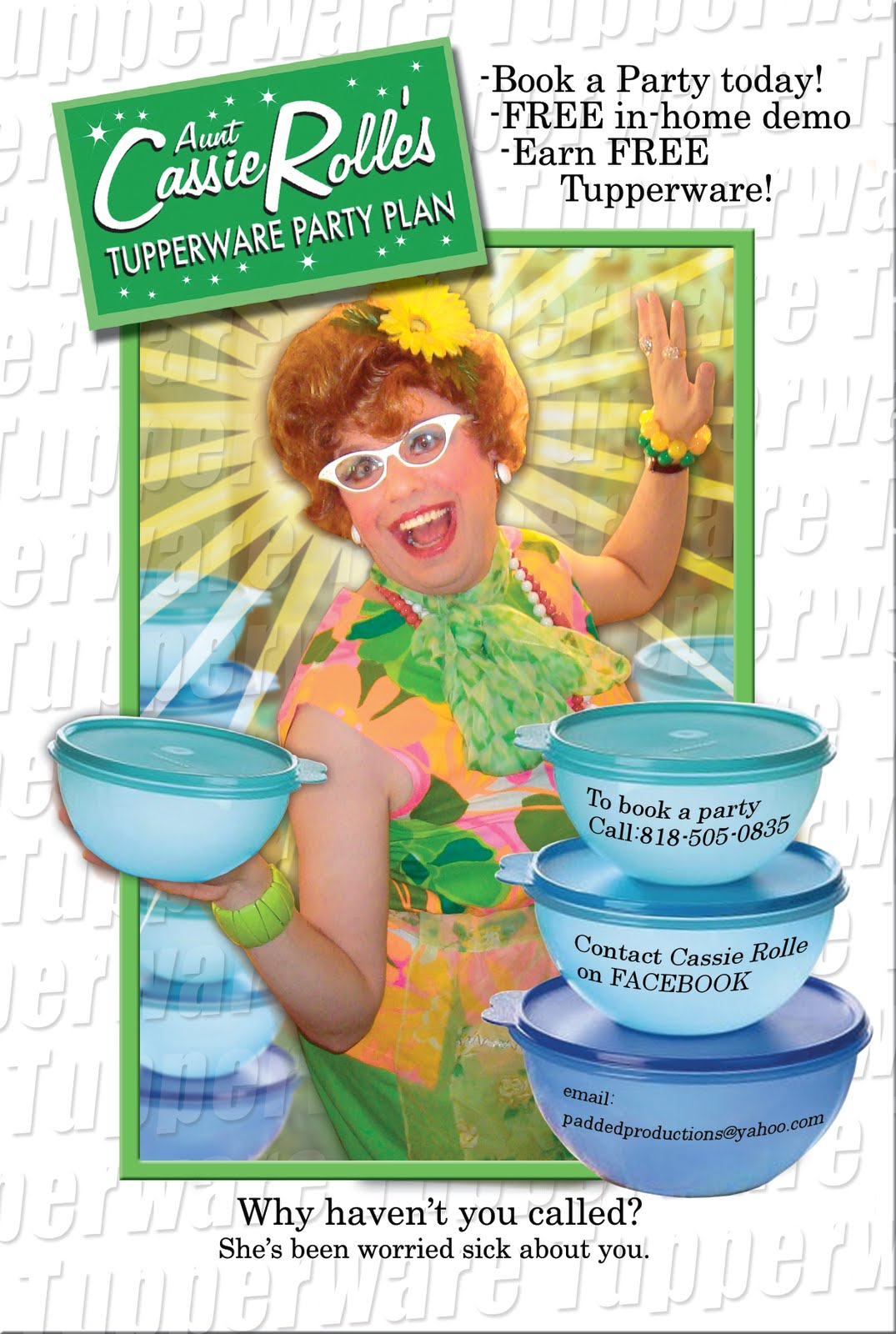 Kurt Koehler: Aunt Cassie's Tupperware Parties!
