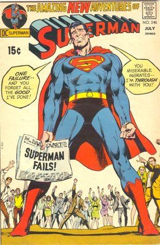 "I LOVE COMIC BOOKS!": SUPERMAN FAILS?