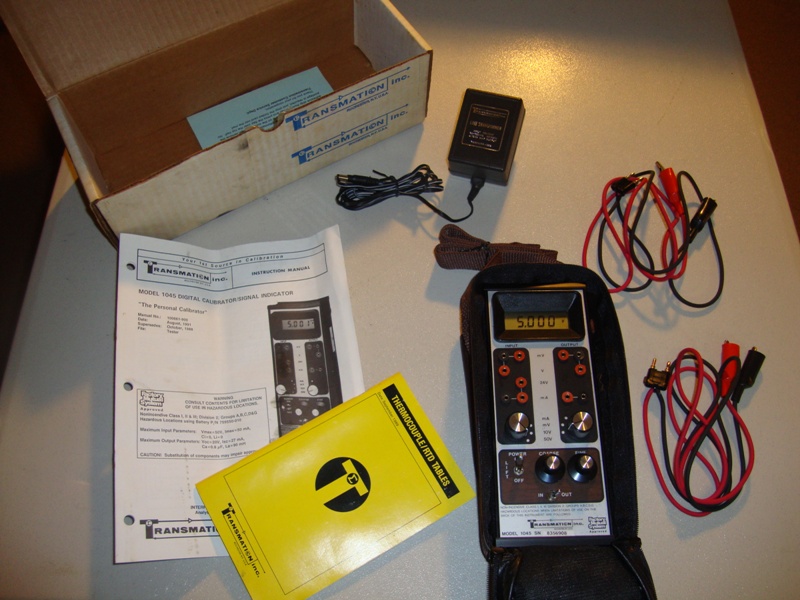 " Industrial Equipment ": Transmation Model 1045 Signal Calibrator $1699