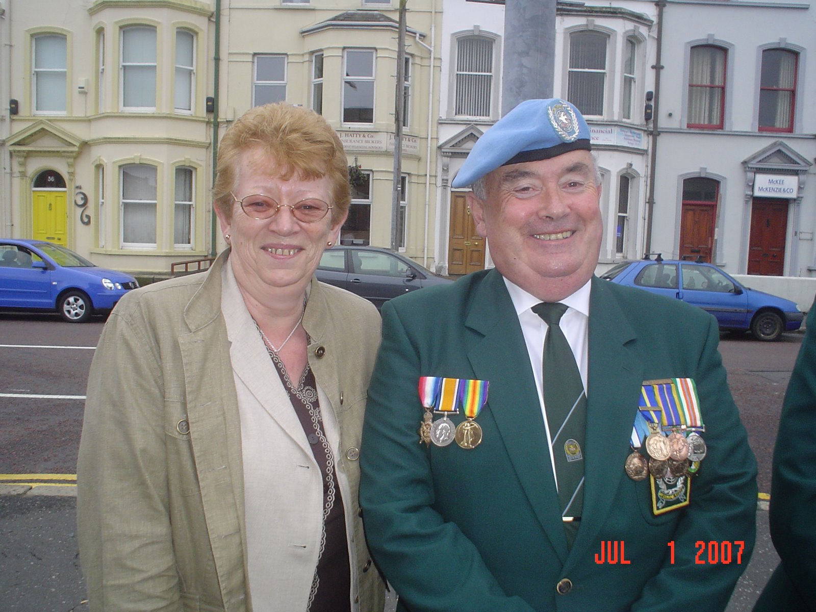 IUNVA POST 24 SOUTH TIPPERARY: Anne and Michael Haslam