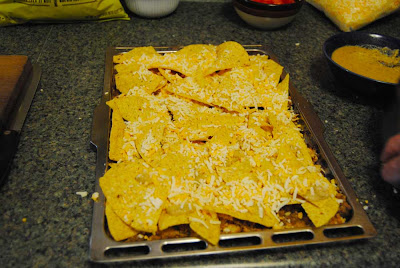 Garlic Chive Nachos - Pancake Ninja