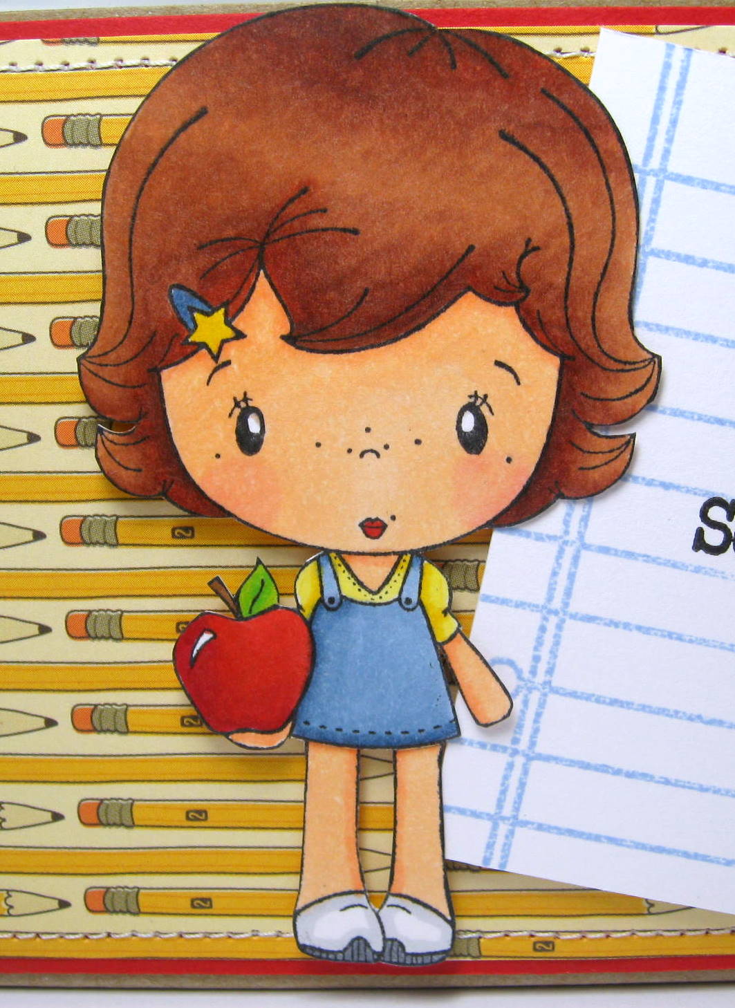 All That Scraps Guest Designer Week 4~Back To School! - Cards by Kerri