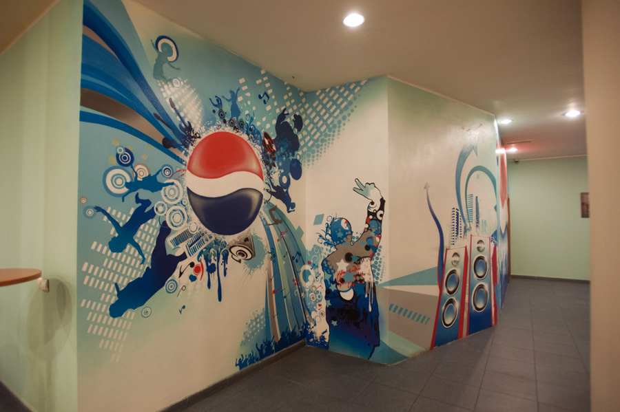 MAKE YOUR ART!: PEPSI OFFICE BUCURESTI