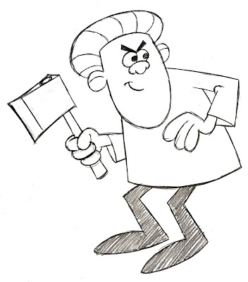 Patrick Owsley Cartoon Art and More!: CAD LACKEY