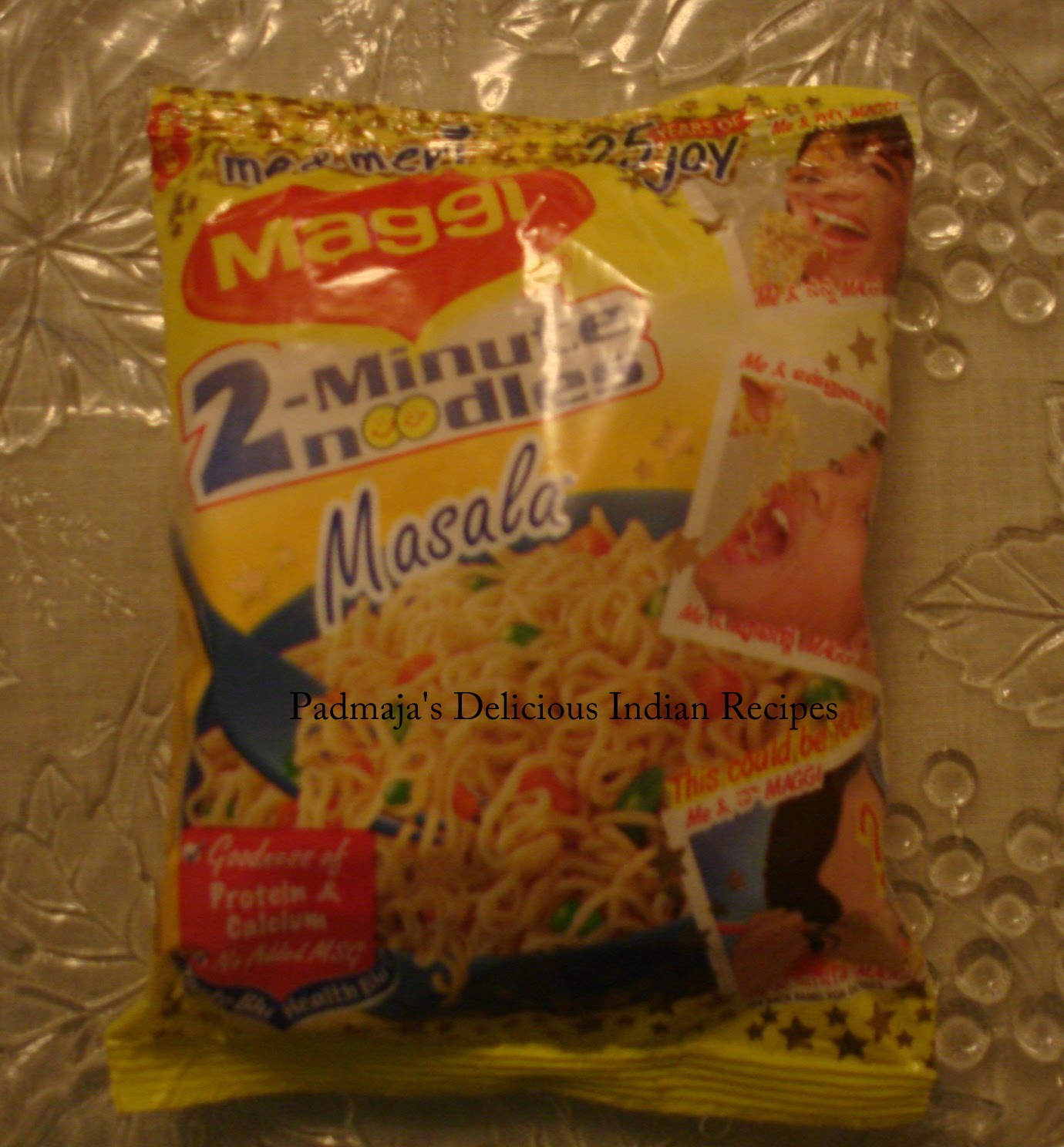 Padmaja's Delicious Indian Recipes: MAGGI VEGETABLE NOODLES