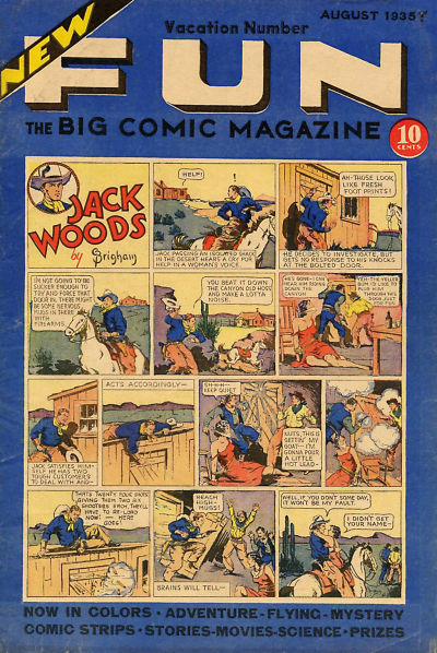 1935-Present: A Comics Odyssey: January-November 1935: New Fun #1-6 ...