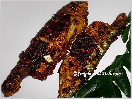 Simple Fish Fry Marinated WithTamarind Pulp | Simple and Delicious