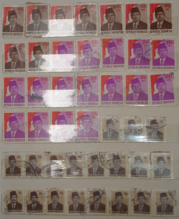 Koleksi Perangko & Uang Kuno: 1. Perangko Seri Ir.Soekarno & Soeharto