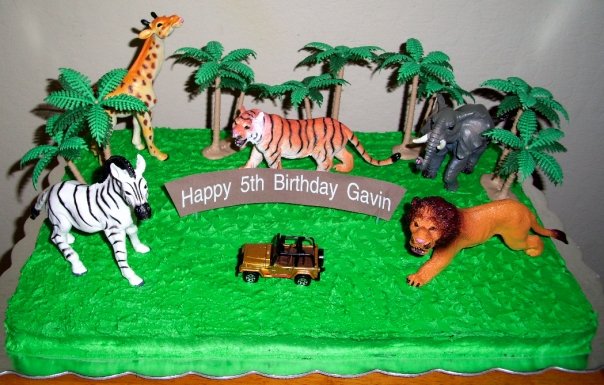 Jacqueline's Sweet Shop: Safari Cake