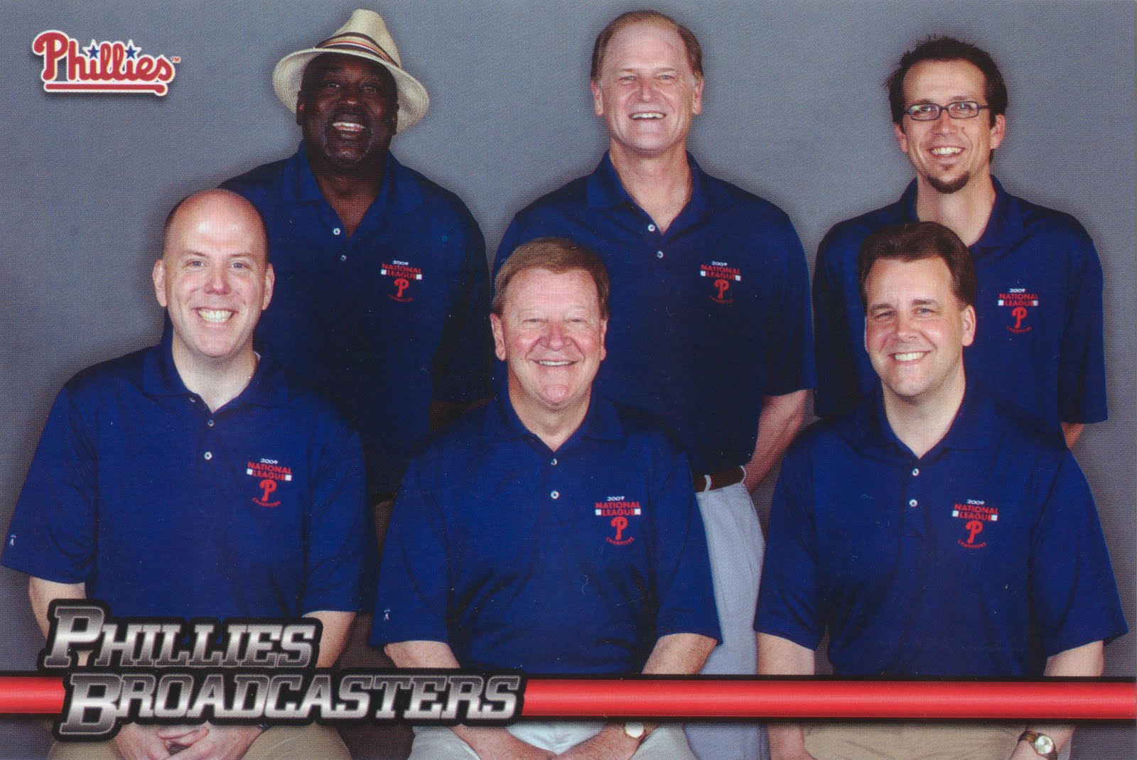 The Phillies Room: 2010 Phillies Team Issue Phillies Broadcasters