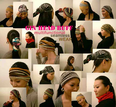 GIN Gear: GIN Head Buff - Multifunctional Seamless Wear