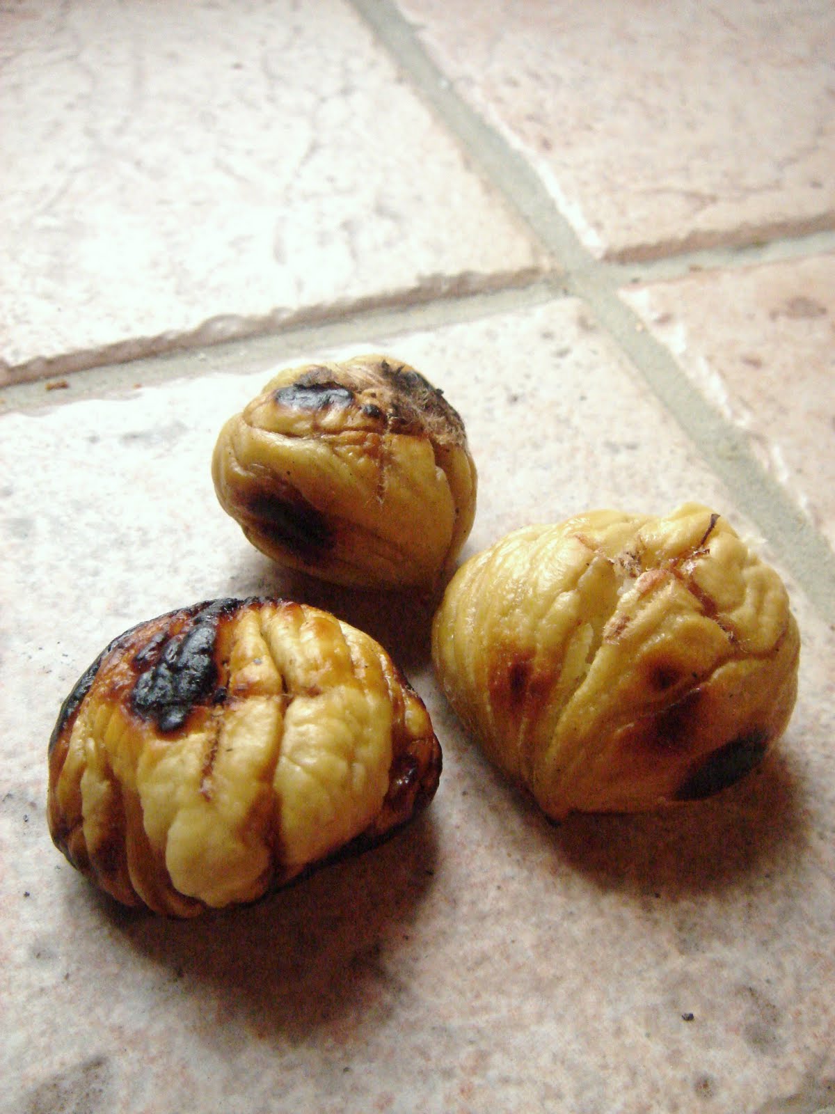 East meets West: Roasted Chestnuts