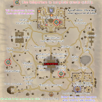OmeGGa Kollective: Tantra Online: Mandara Map