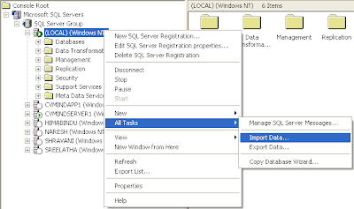 Microsoft SQL Server: Import Data from excel file to MSSQL database
