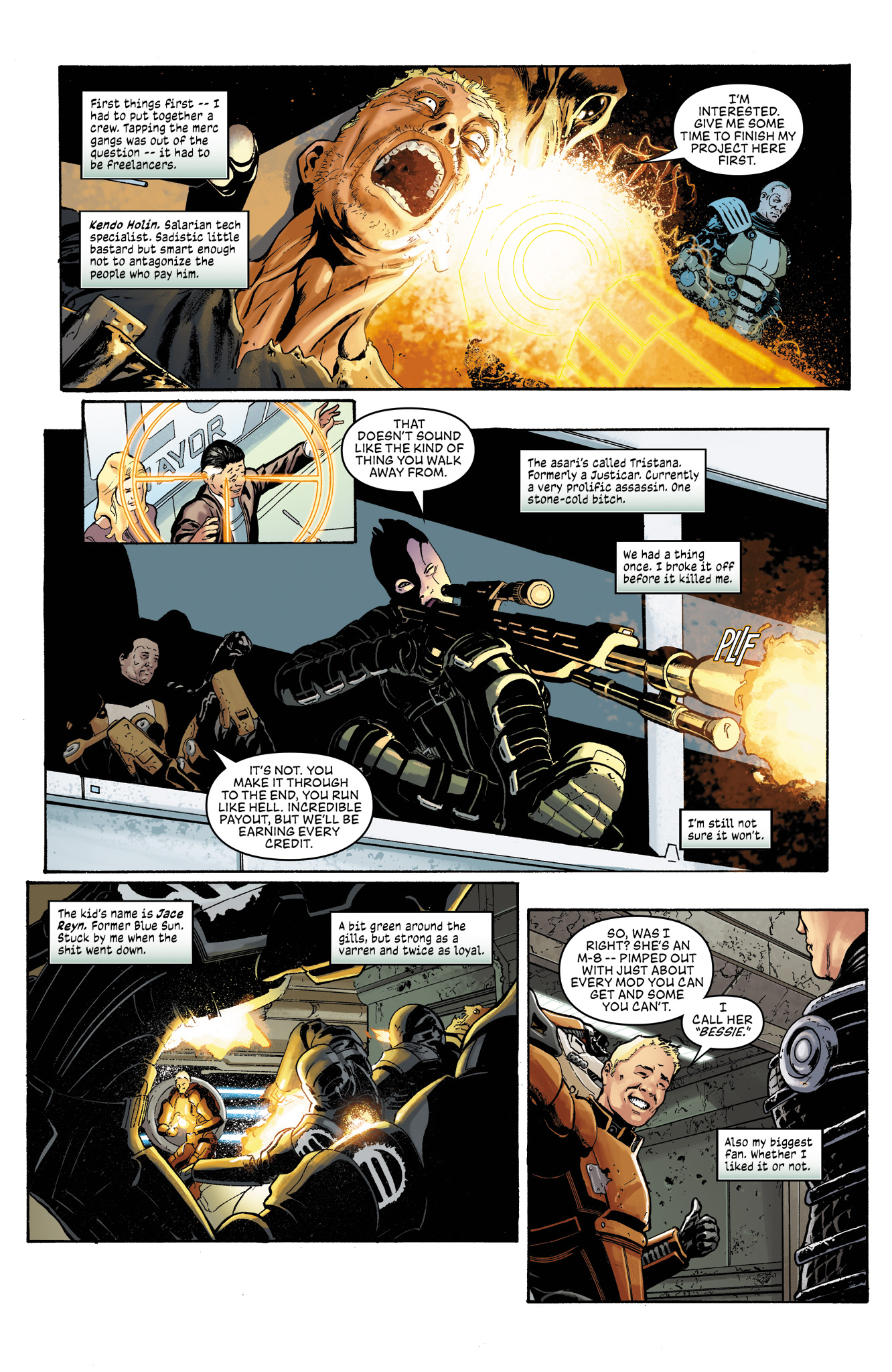 Read online Mass Effect: Foundation comic - Issue #11