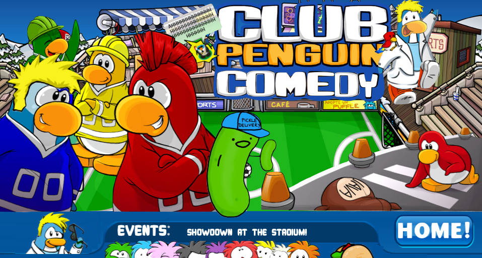 Nayr11's Club Penguin Comedy!: Past Headers