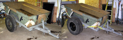 M416 Offroad Jeep Trailer Project: New Tires & Wheels