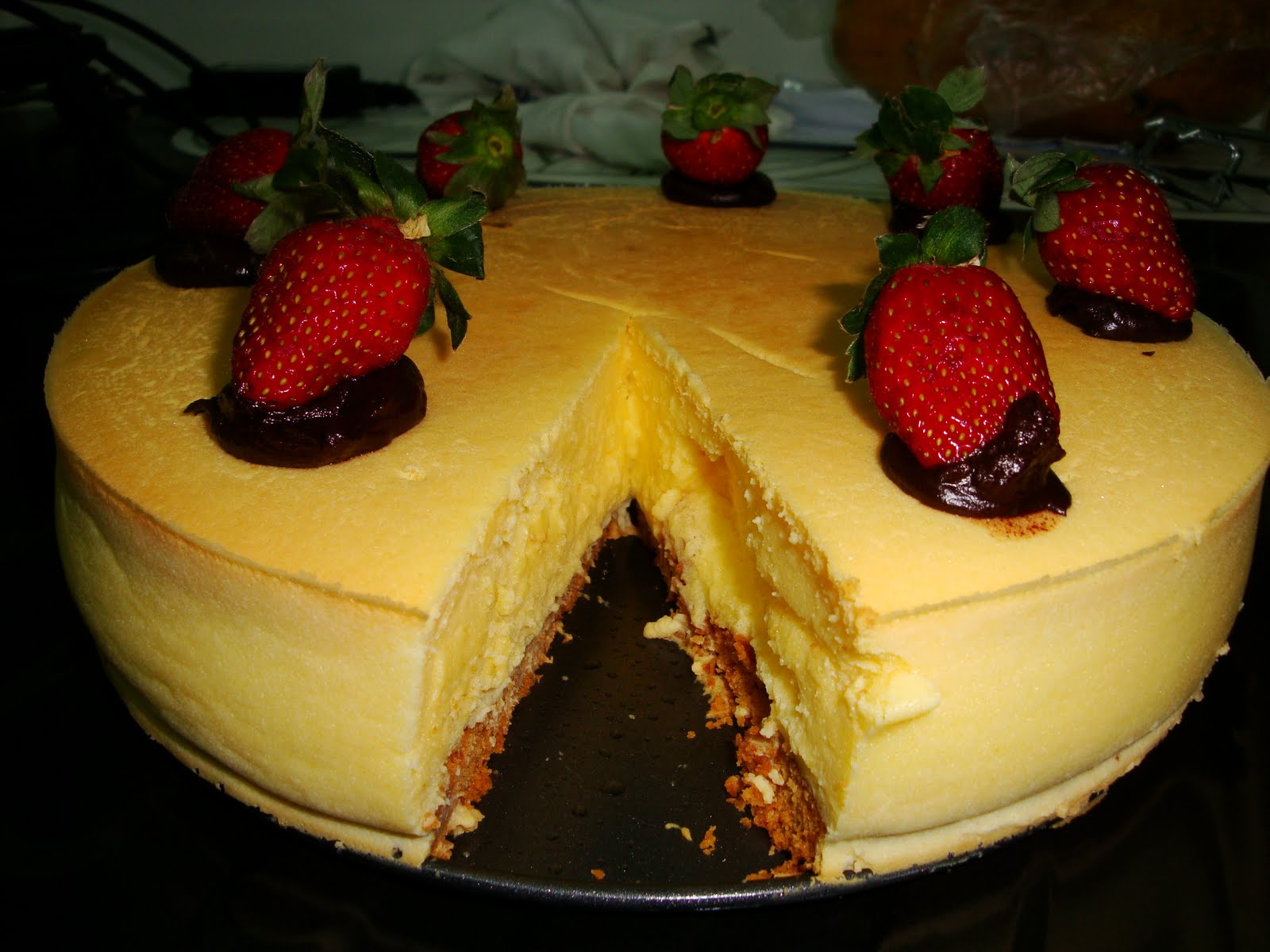FunFunGooo...!: Home Made Cheese Cake
