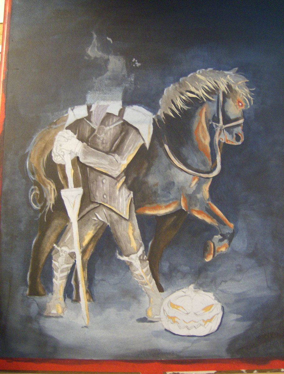 Alexander Dibble Illustrator: Headless Horseman!