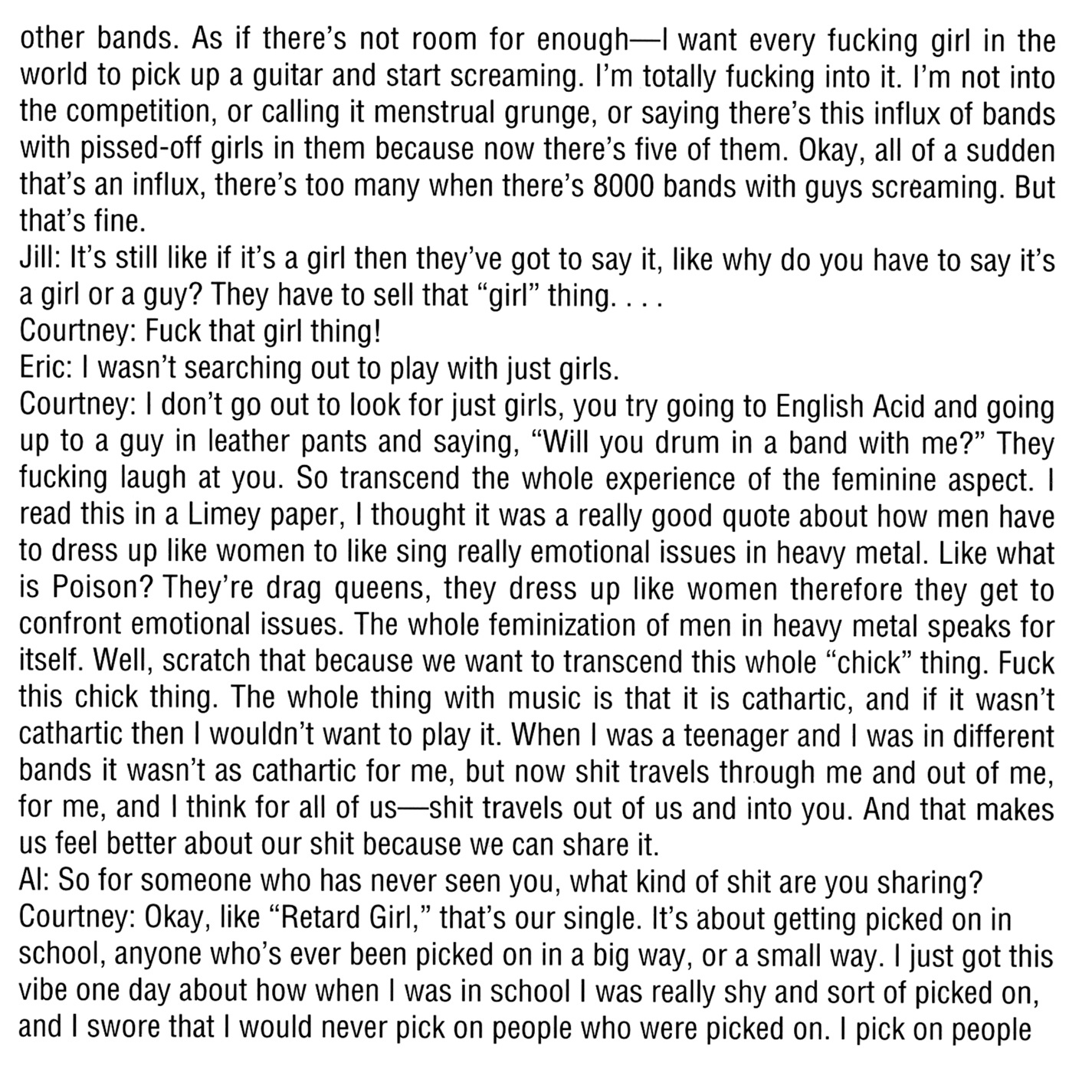 Encarte: Hole - The First Session - Encartes Pop